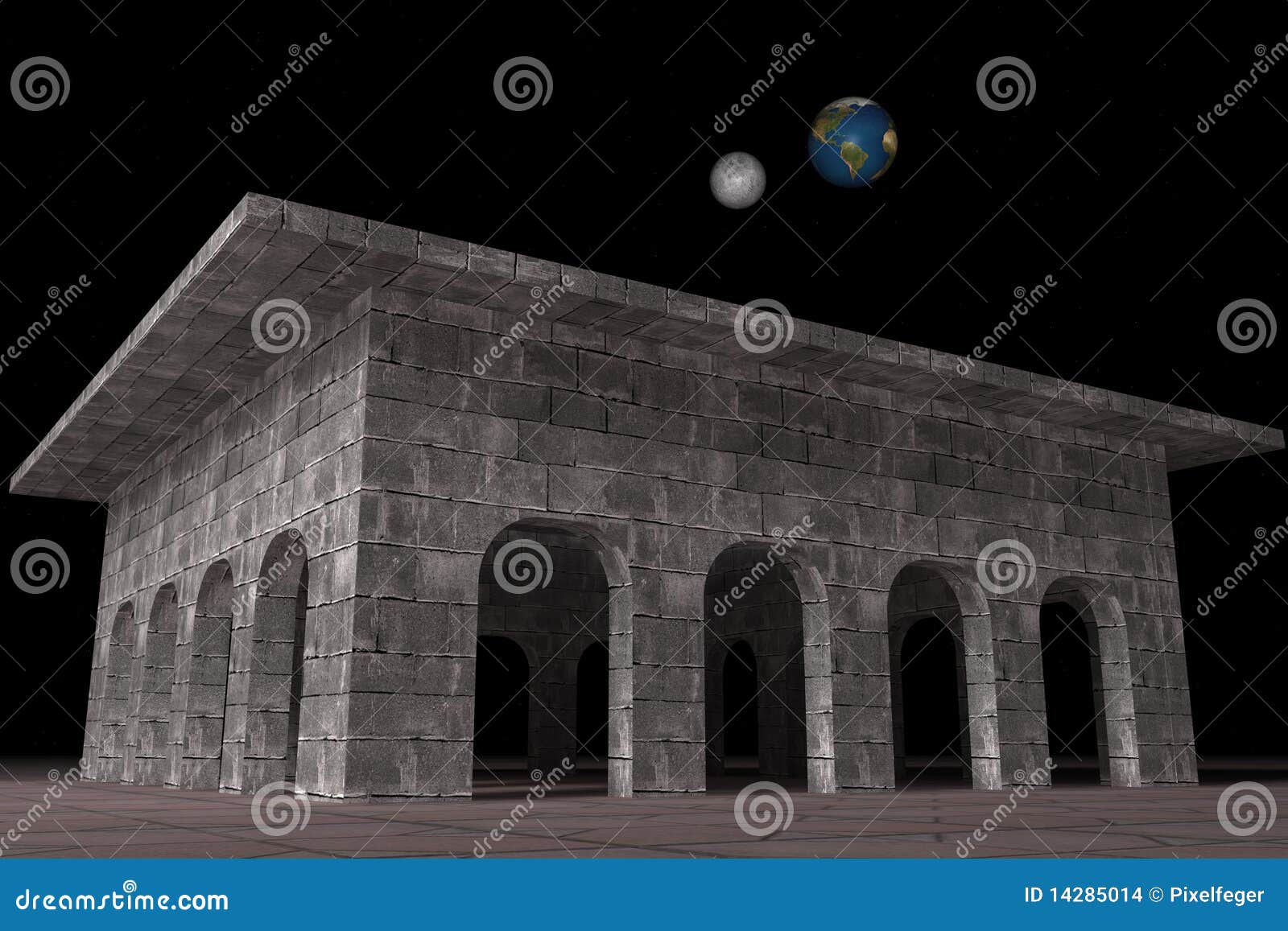 Mystic building stock illustration. Illustration of view - 14285014