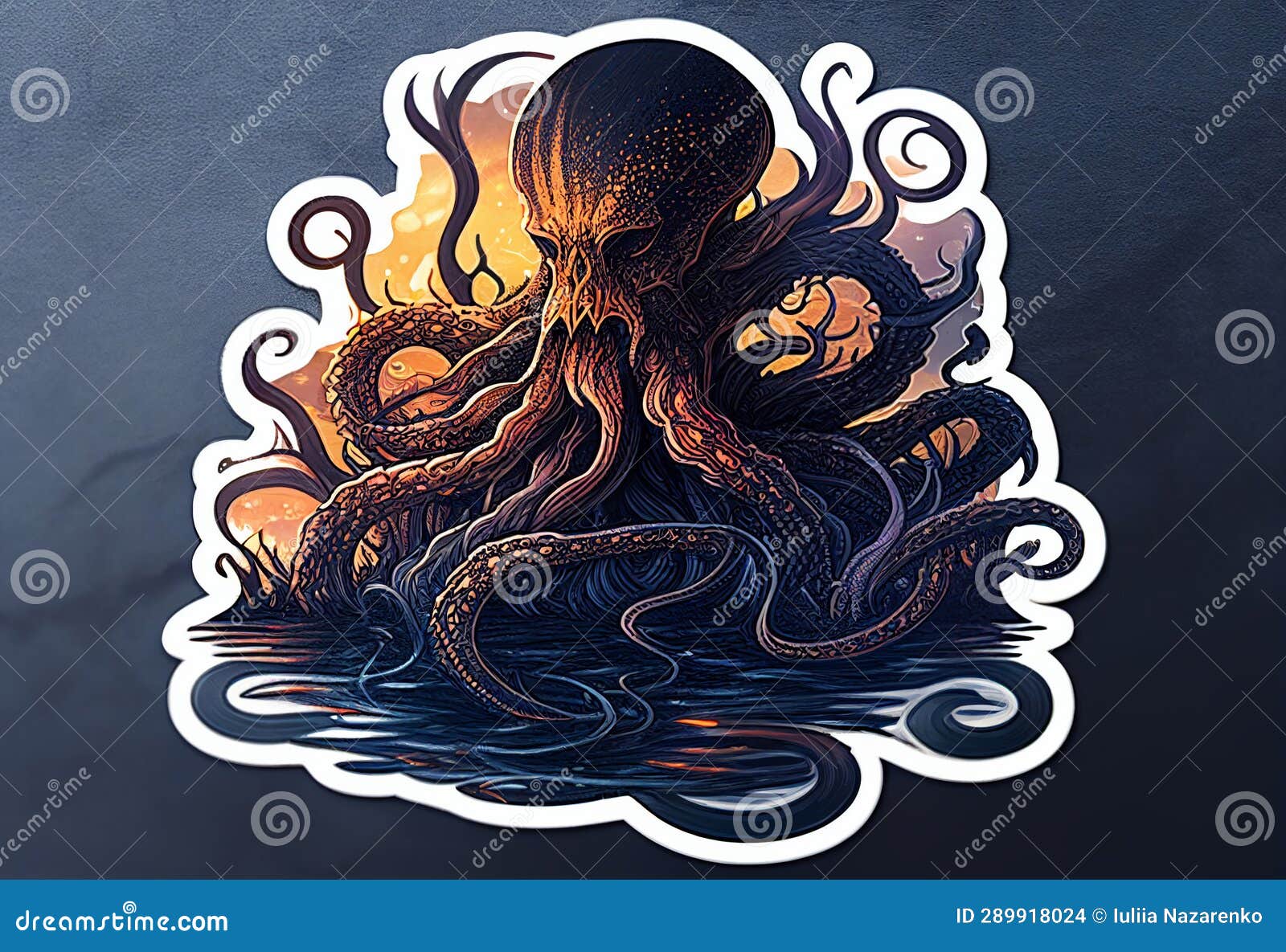 Kraken Illustration Public Domain