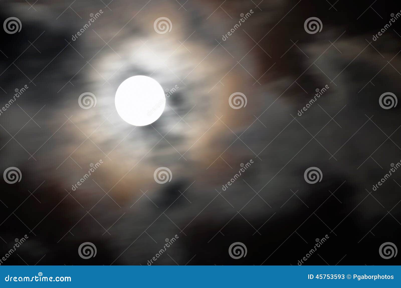 Mystic Moon stock image. Image of lunar, creepy, east - 45753593