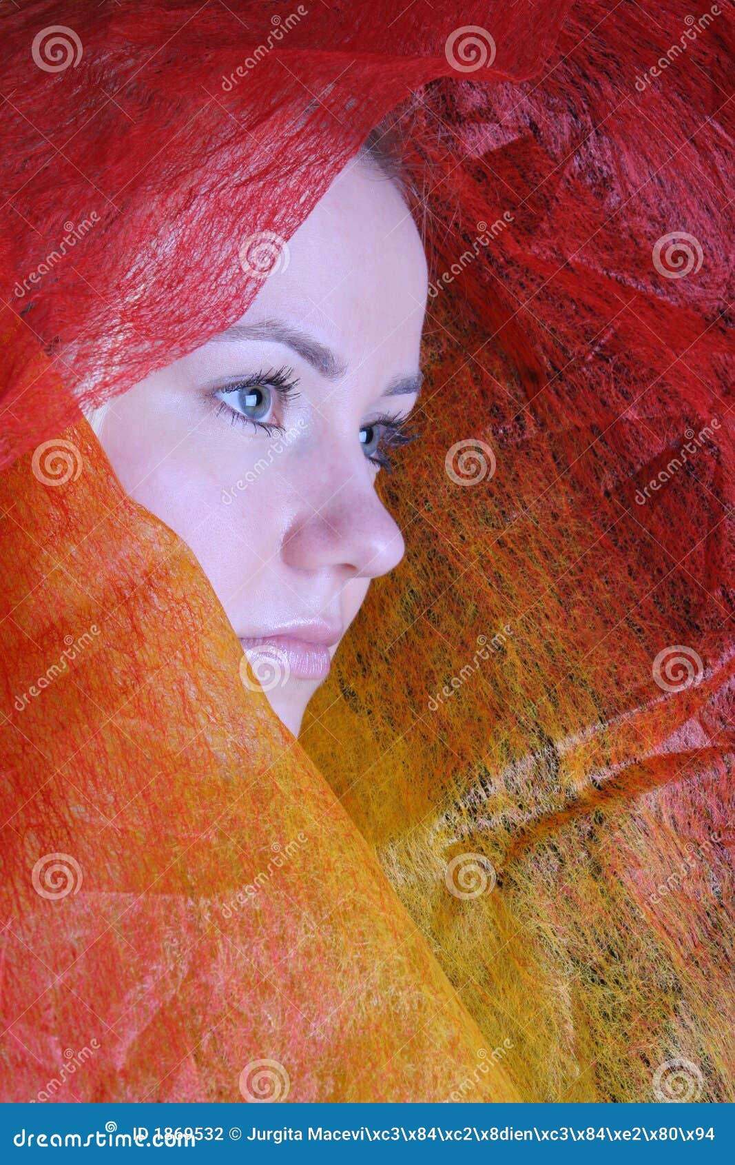 Mystic portrait stock photo. Image of eyes, model, closeup - 1869532