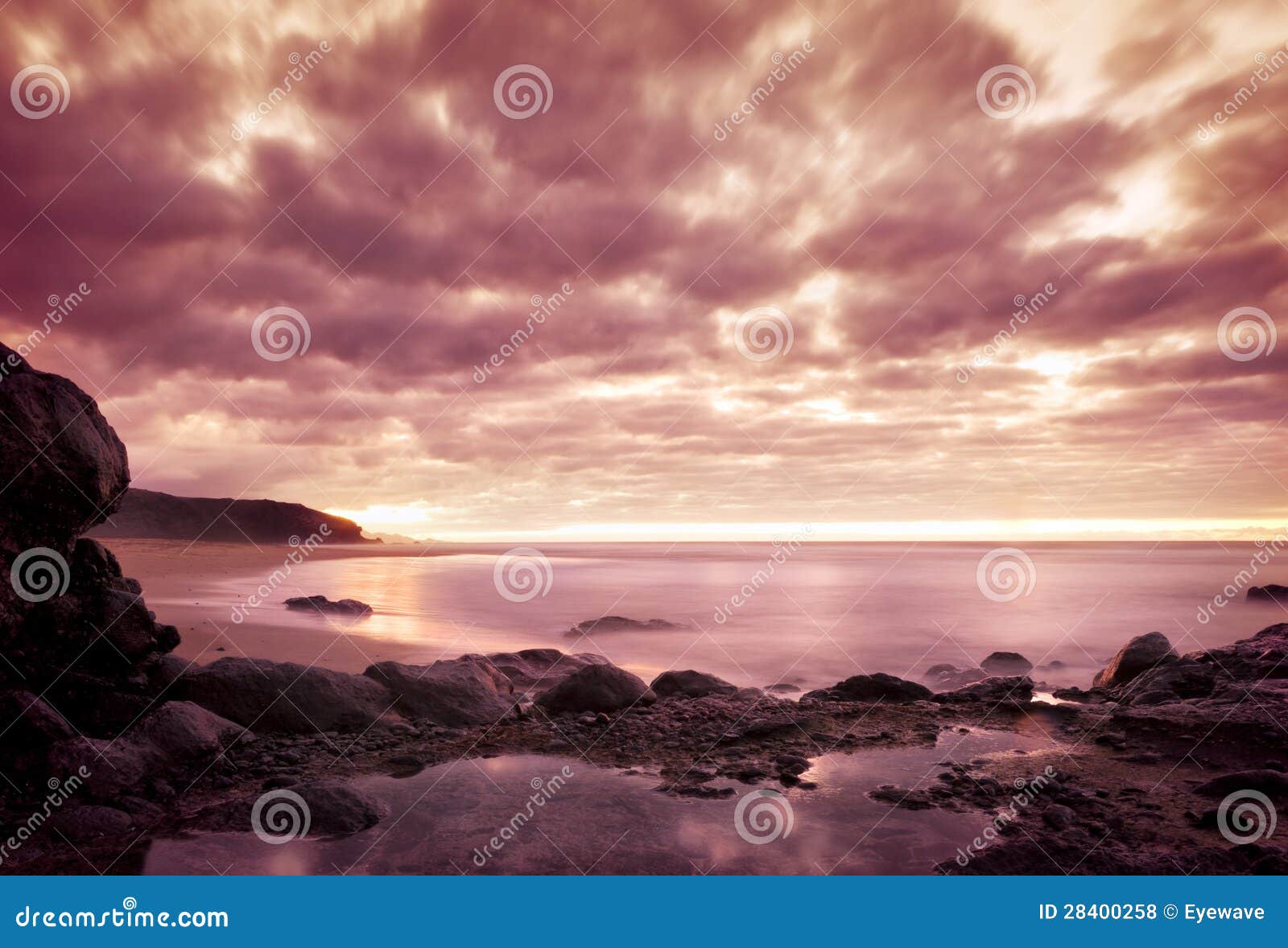 Mystic sunset stock photo. Image of fuerteventura, islands - 28400258