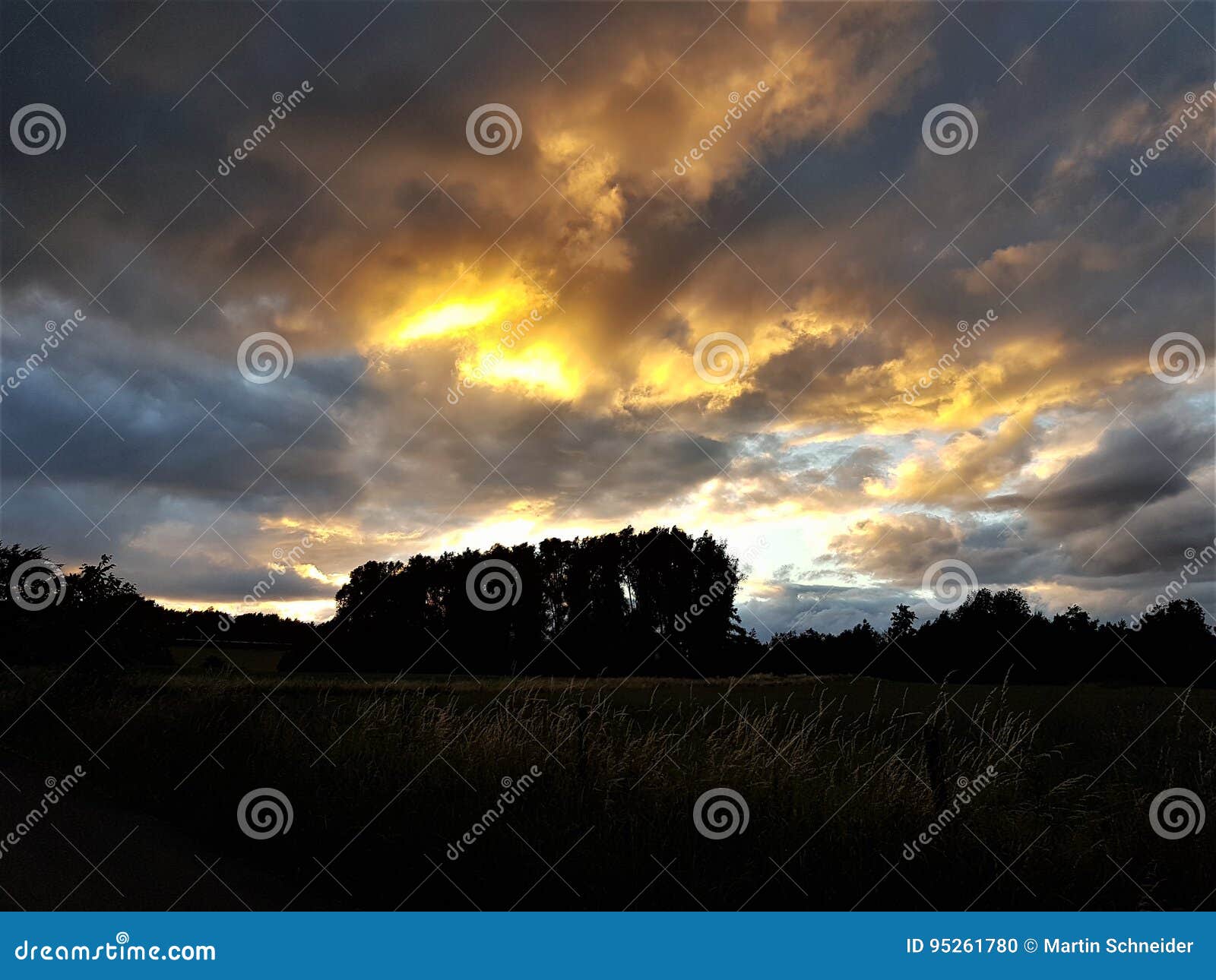Mystic Sunset stock photo. Image of naturephotography - 95261780
