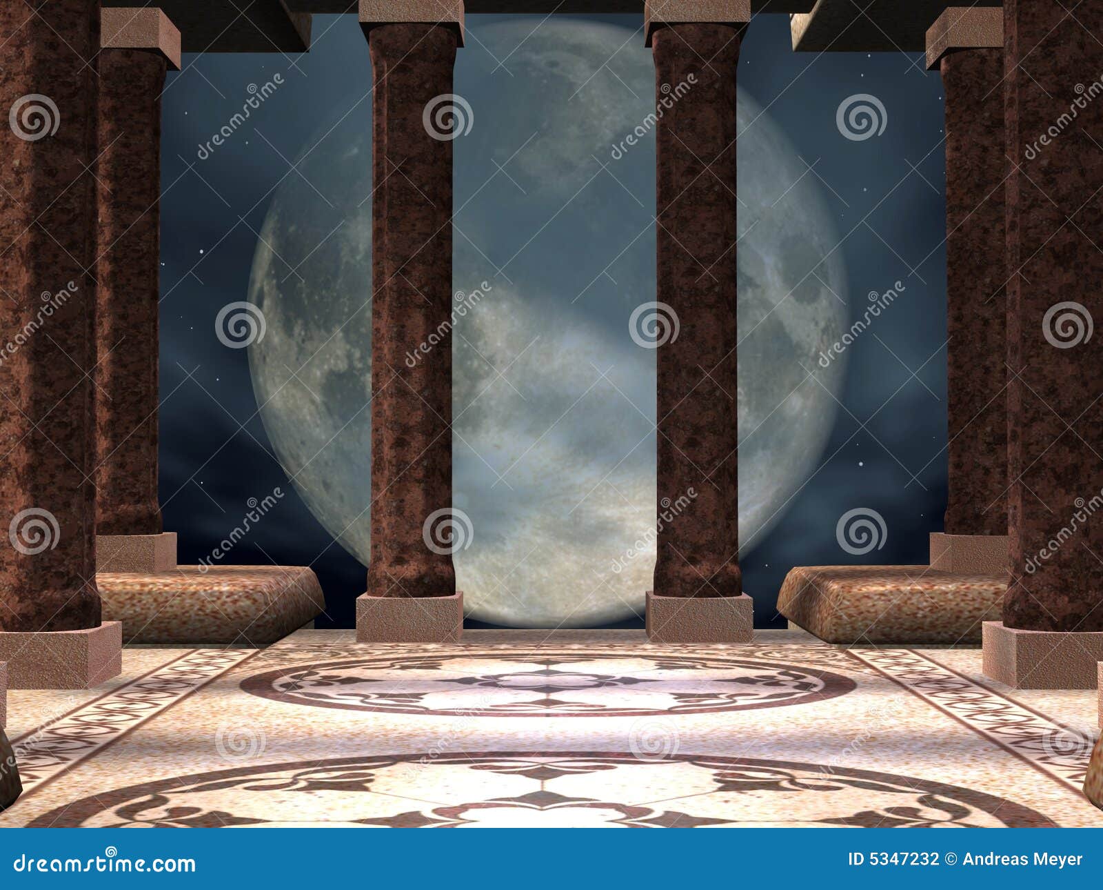 Mystic Temple stock illustration. Illustration of doorway - 5347232