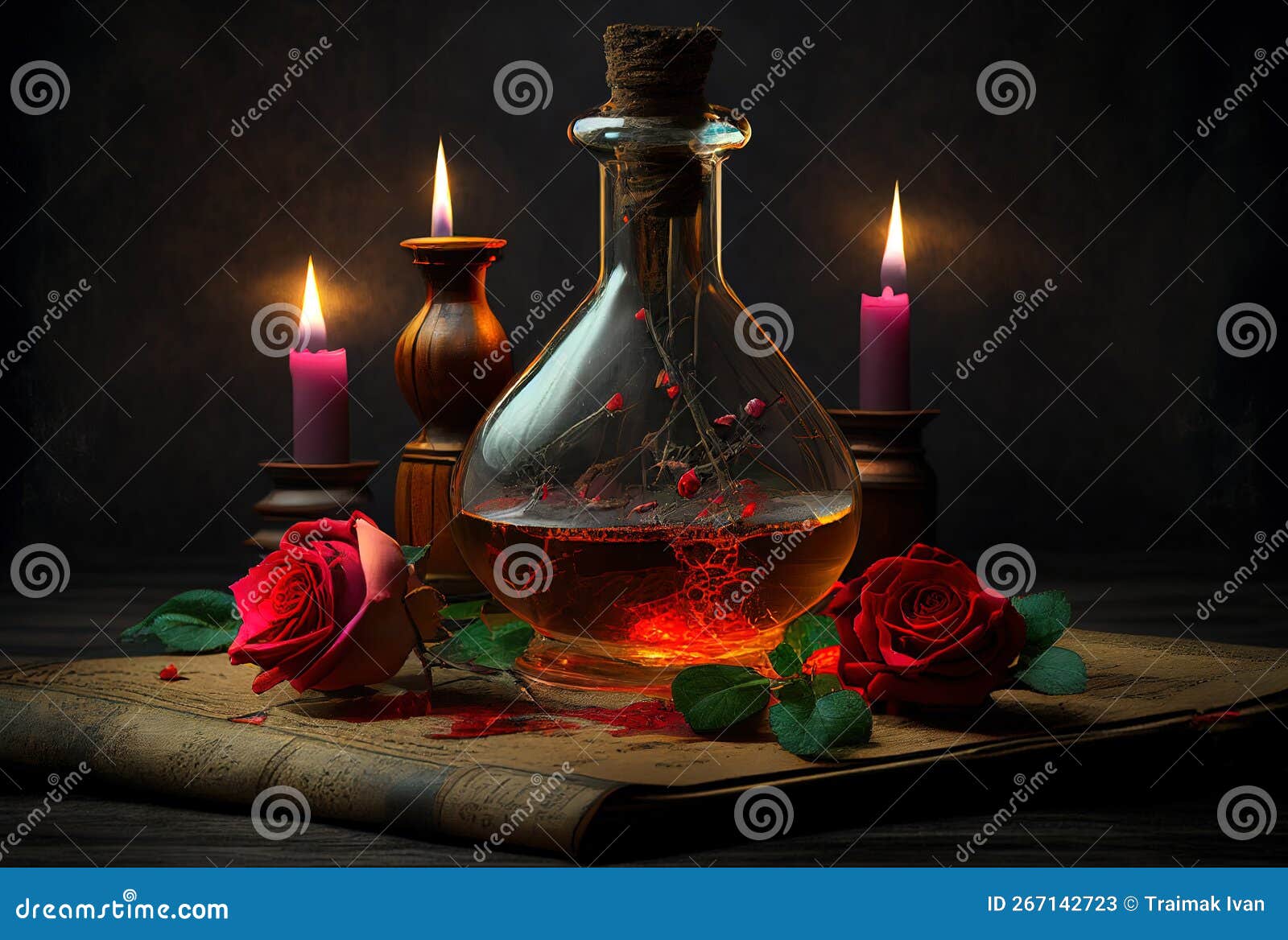 Mystical Abstract Plot on the Theme of Astrology and Witchcraft with ...