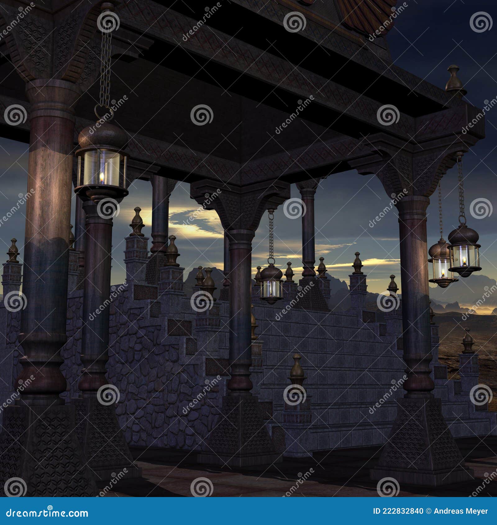 Mystical background stock illustration. Illustration of enchanted ...