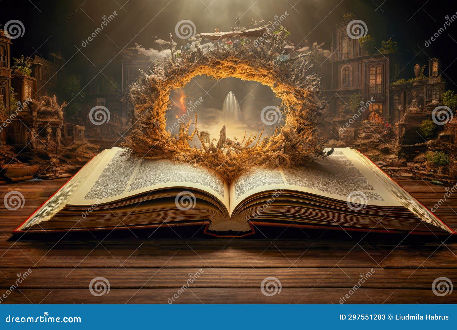 Mystical Book. Magic Fantasy World. Stock Image - Image of cognition ... Mystical Book. Magic Fantasy World. Stock Image - Image of cognition ...