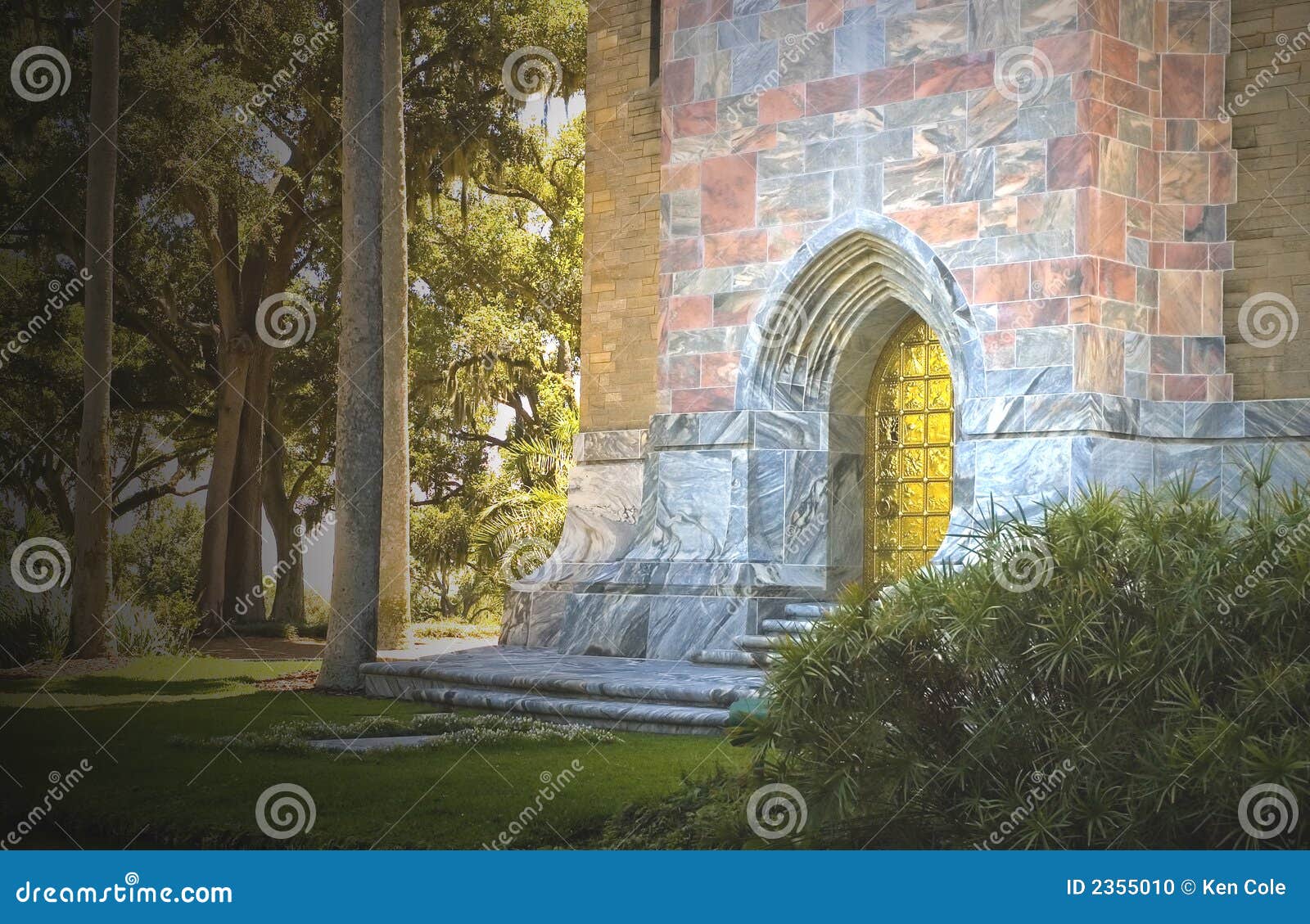 Mystical castle entrance stock photo. Image of dreamlike - 2355010