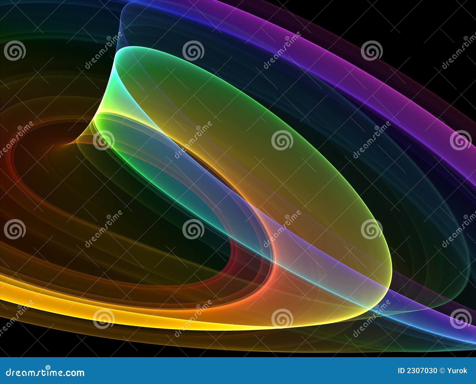 Mystical colored curves stock illustration. Illustration of pattern ...