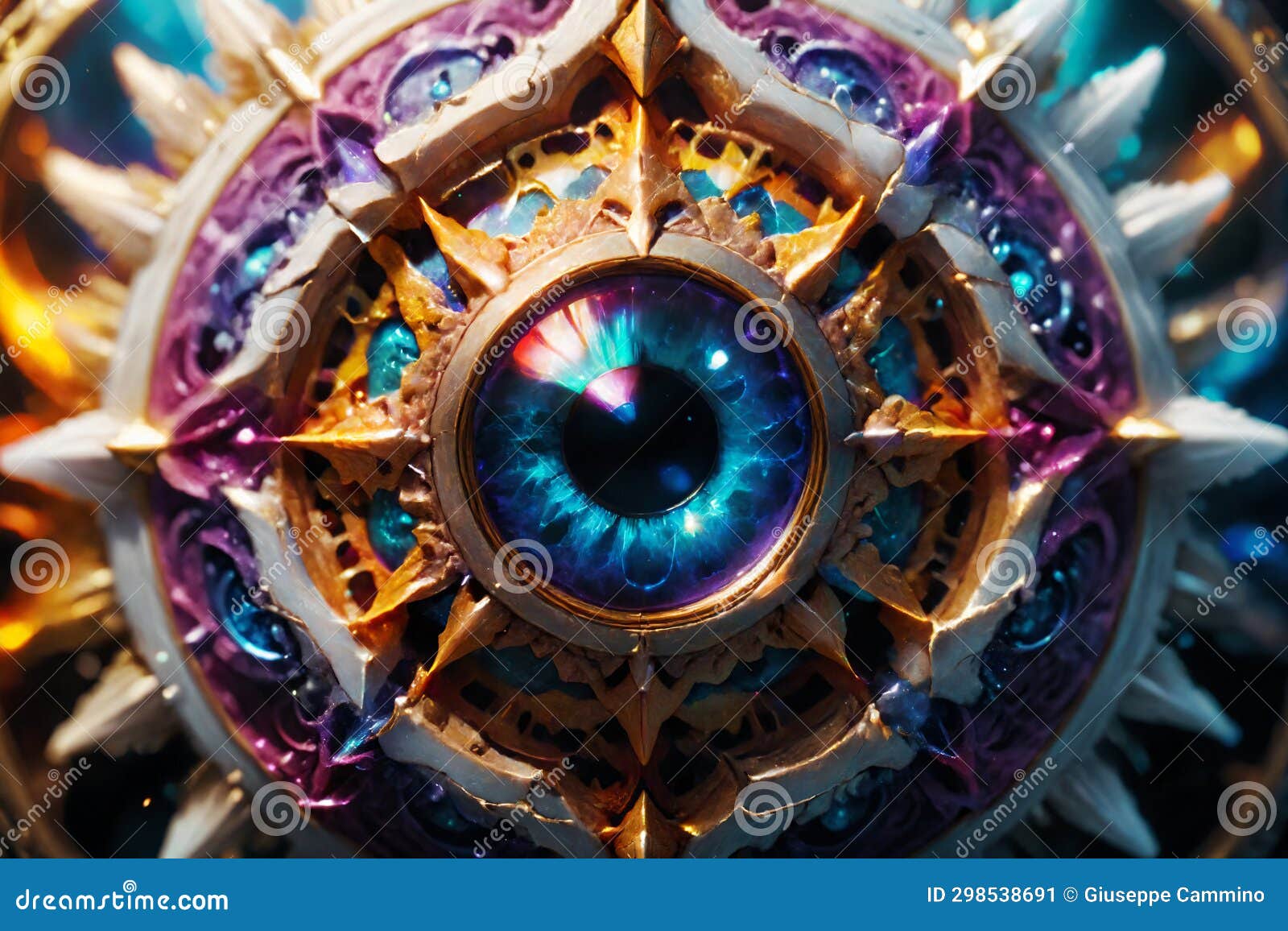Mystical Fantasy Eye - a Concept for Mystery and Intelligence Stock ...