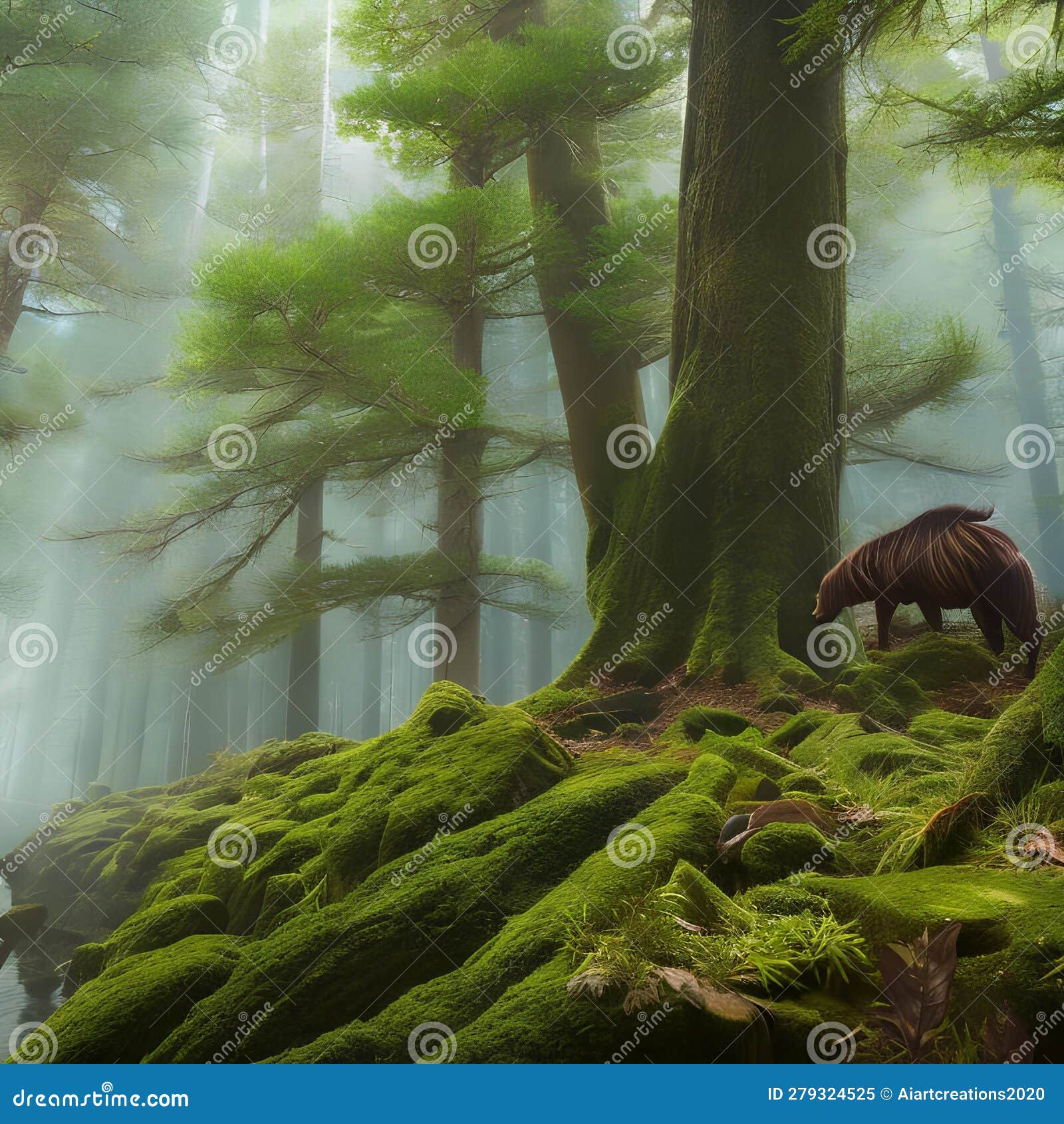 1417 Mystical Forest Creatures: a Mystical and Enchanting Background ...