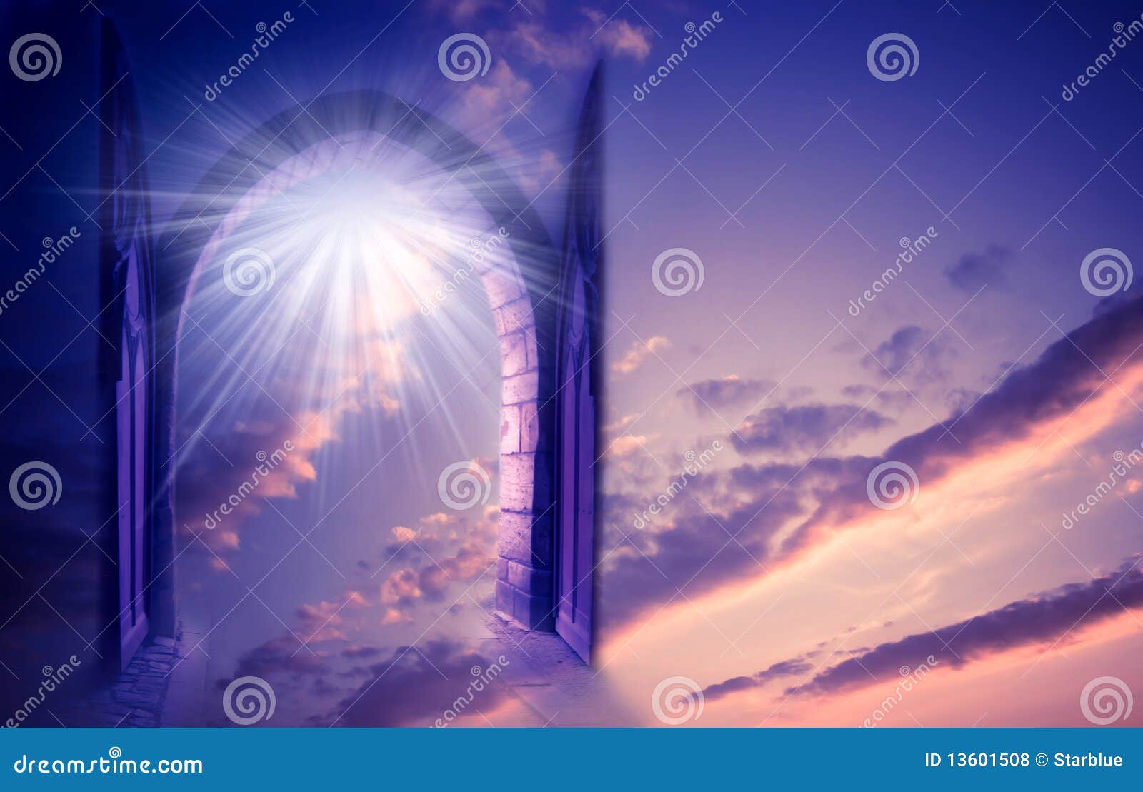 Mystical gate stock photo. Image of holy, conceptual - 13601508
