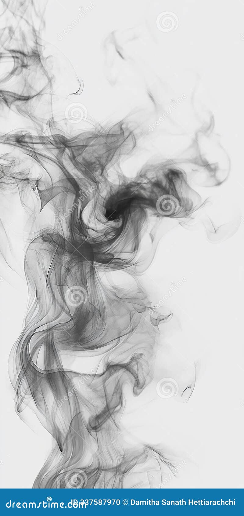 Abstract Gray Smoke Background Stock Illustration - Illustration of ...