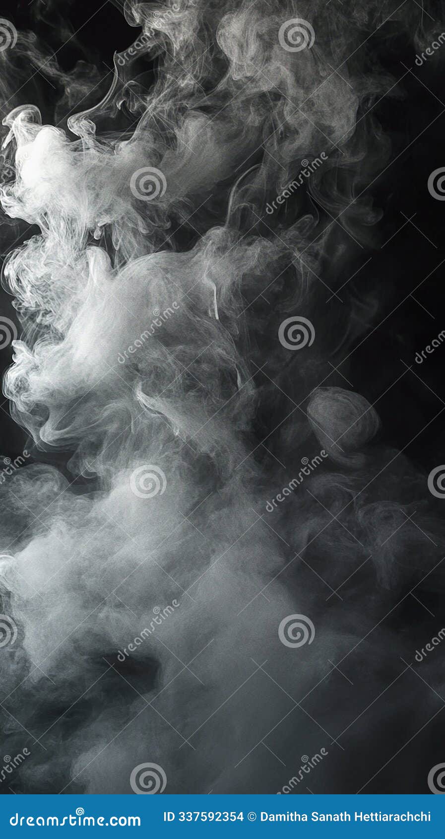 Abstract Gray Smoke Background Stock Illustration - Illustration of ...
