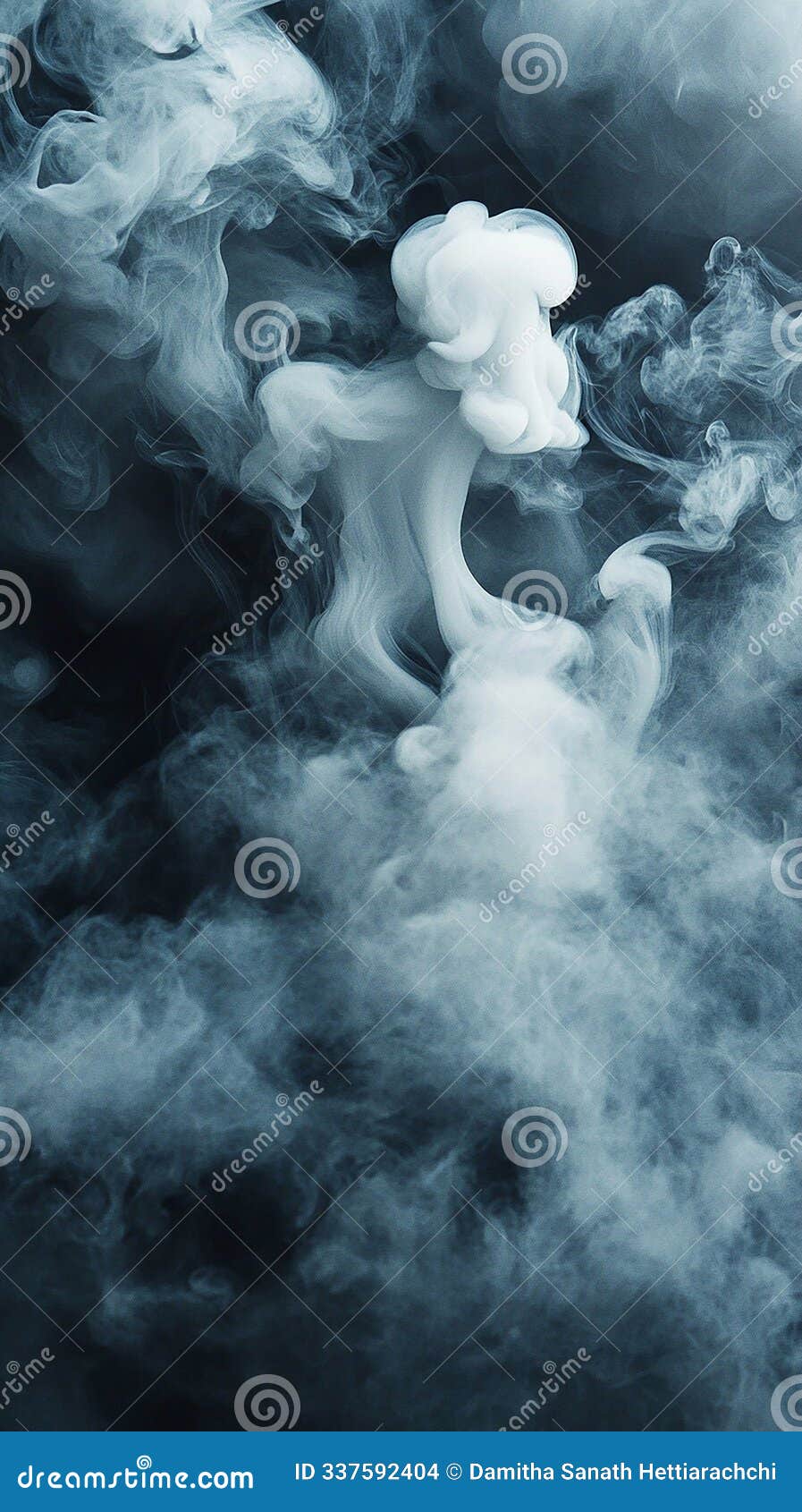 Abstract Gray Smoke Background Stock Illustration - Illustration of ...