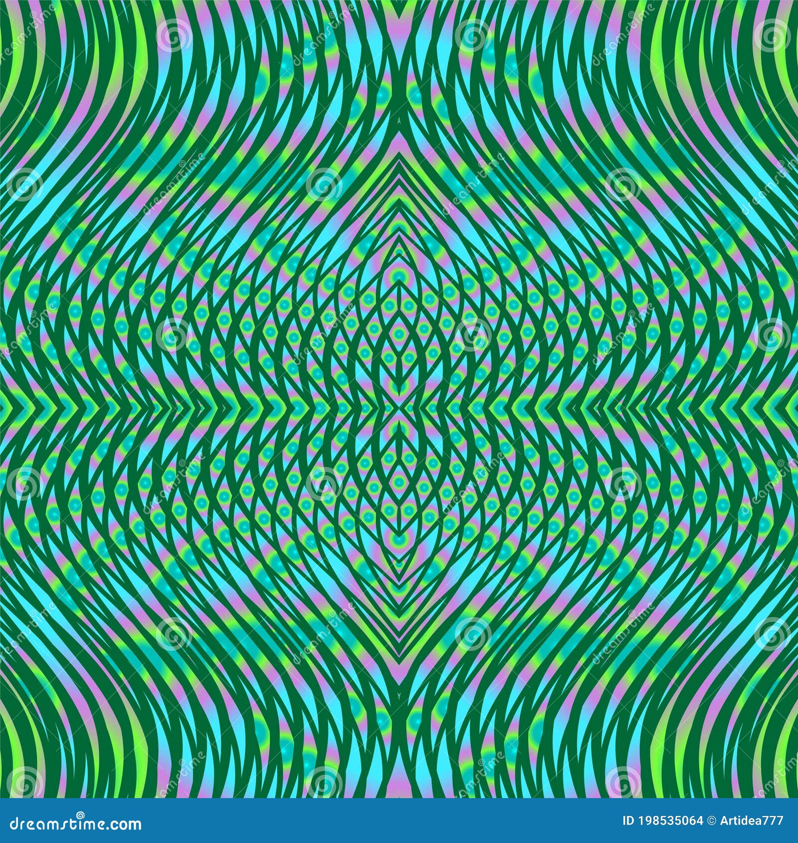 Linear Optical Illusion
