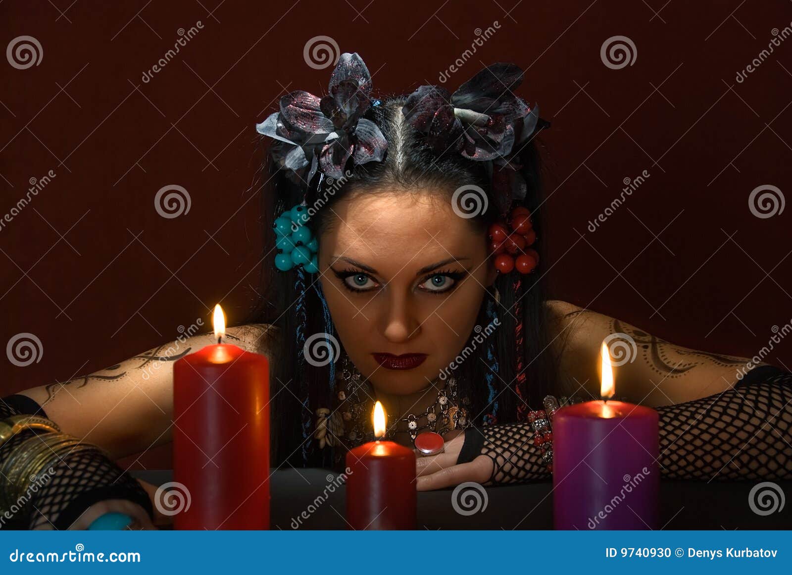 Mystical look stock photo. Image of performance, alluring - 9740930