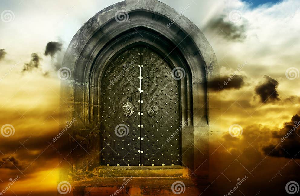Mystical magic gate stock photo. Image of religious, faith - 31007124