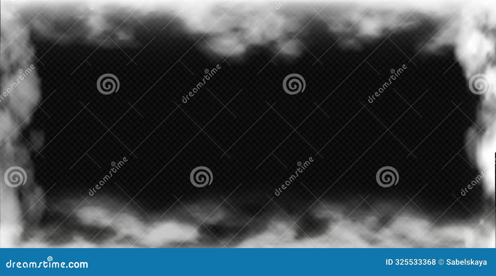 A Mystical Mist Vector Frame - Ideal for Text Overlays. Stock Vector ...