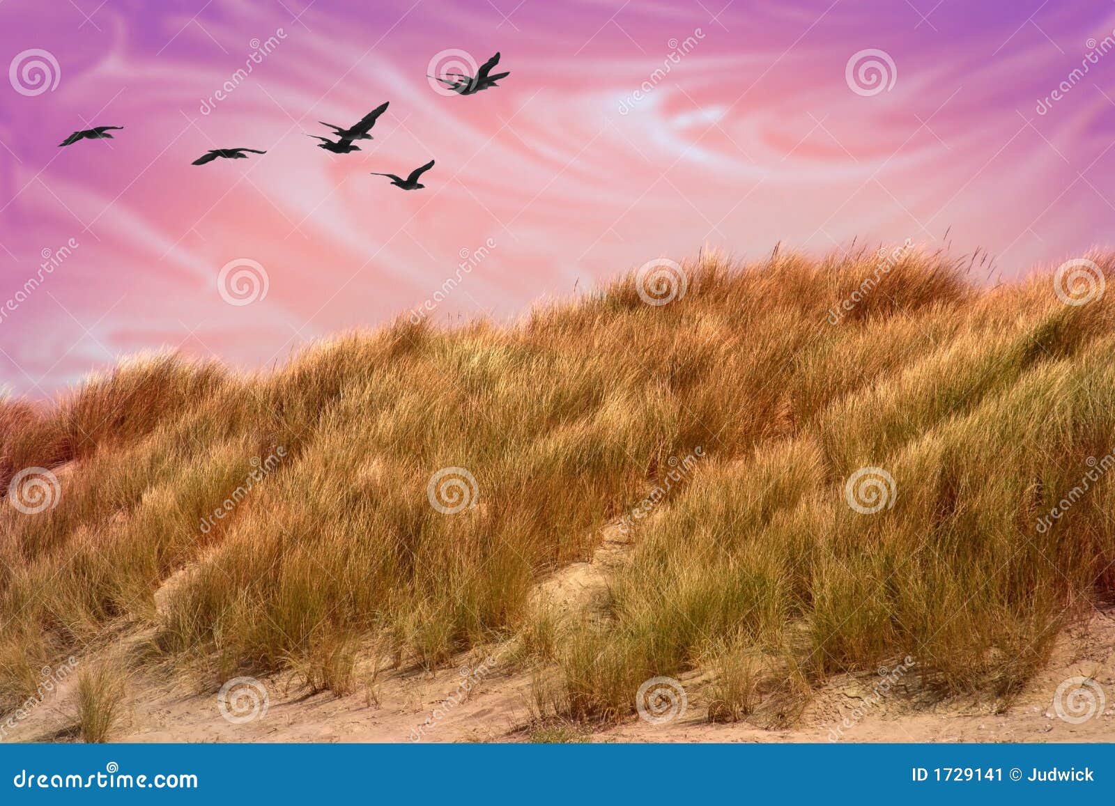 Mystical Sand Dune stock image. Image of abstract, fantasy - 1729141