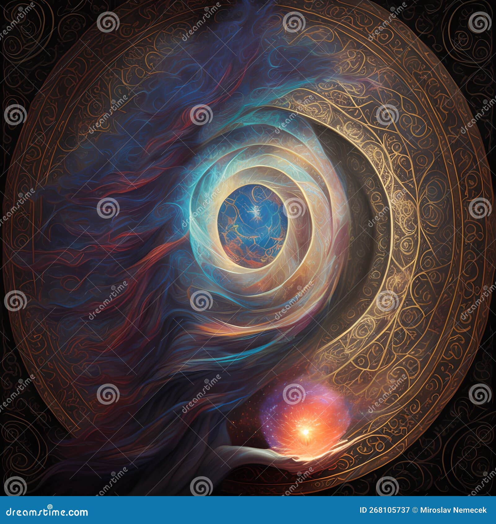 Mystics, Generative AI Illustration Stock Illustration - Illustration ...