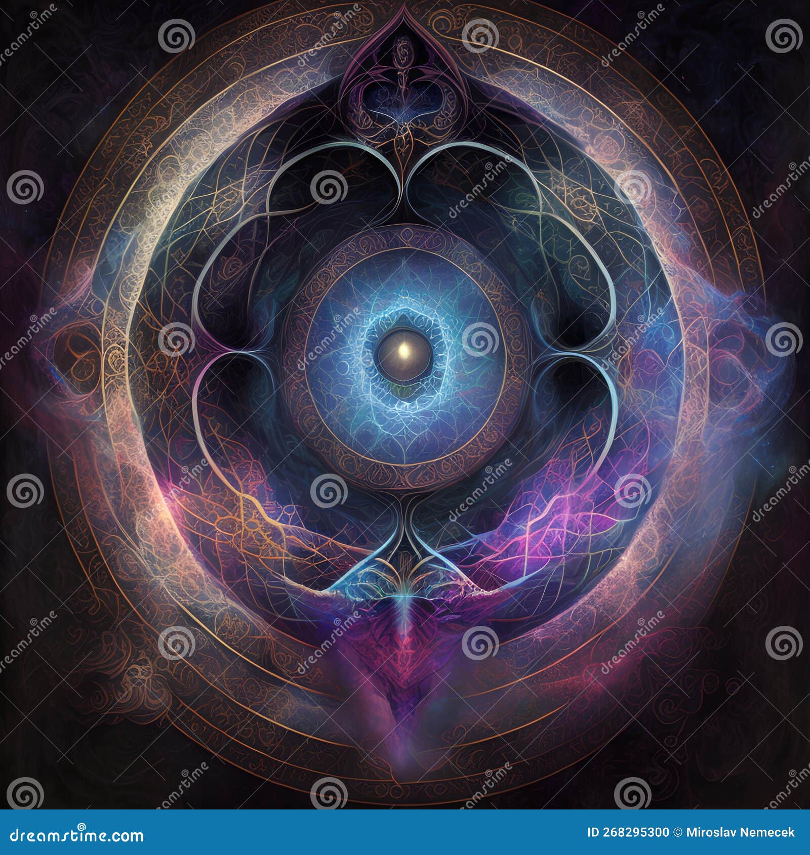 Mystics, Generative AI Illustration Stock Illustration - Illustration ...