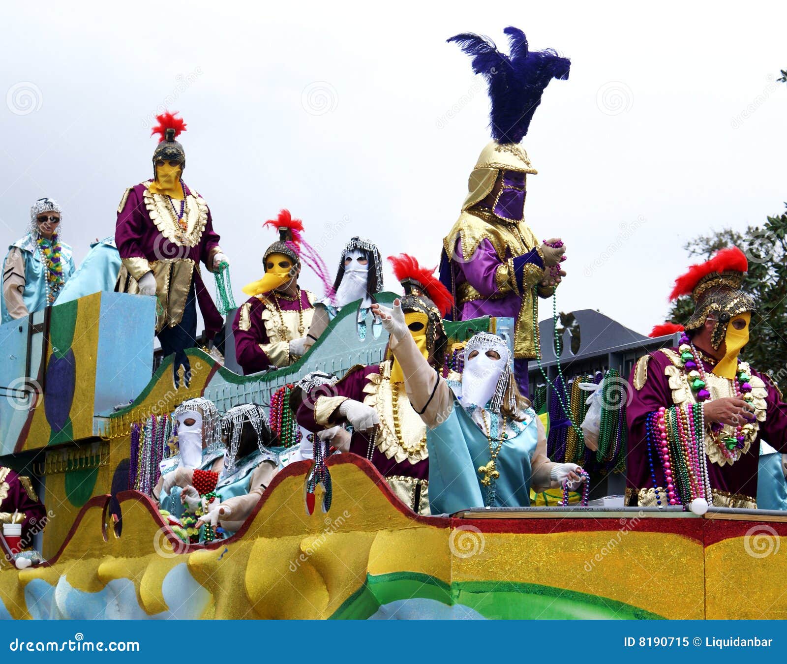 Krewe Of Rex Floats
