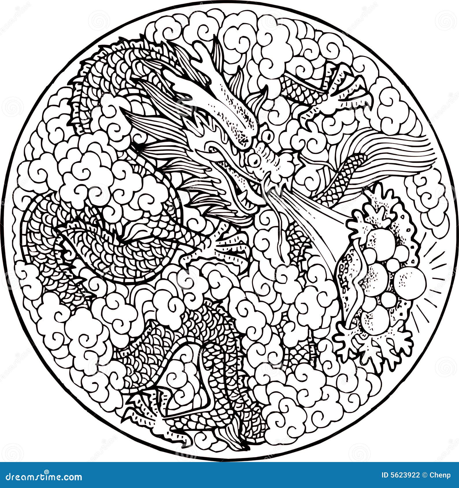 Myth Dragon Royalty-Free Stock Photo | CartoonDealer.com #5650563