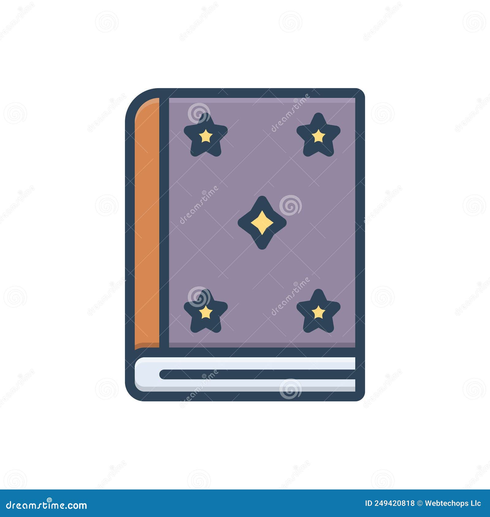 Color Illustration Icon for Myth, Mythos and Holy Stock Illustration ...