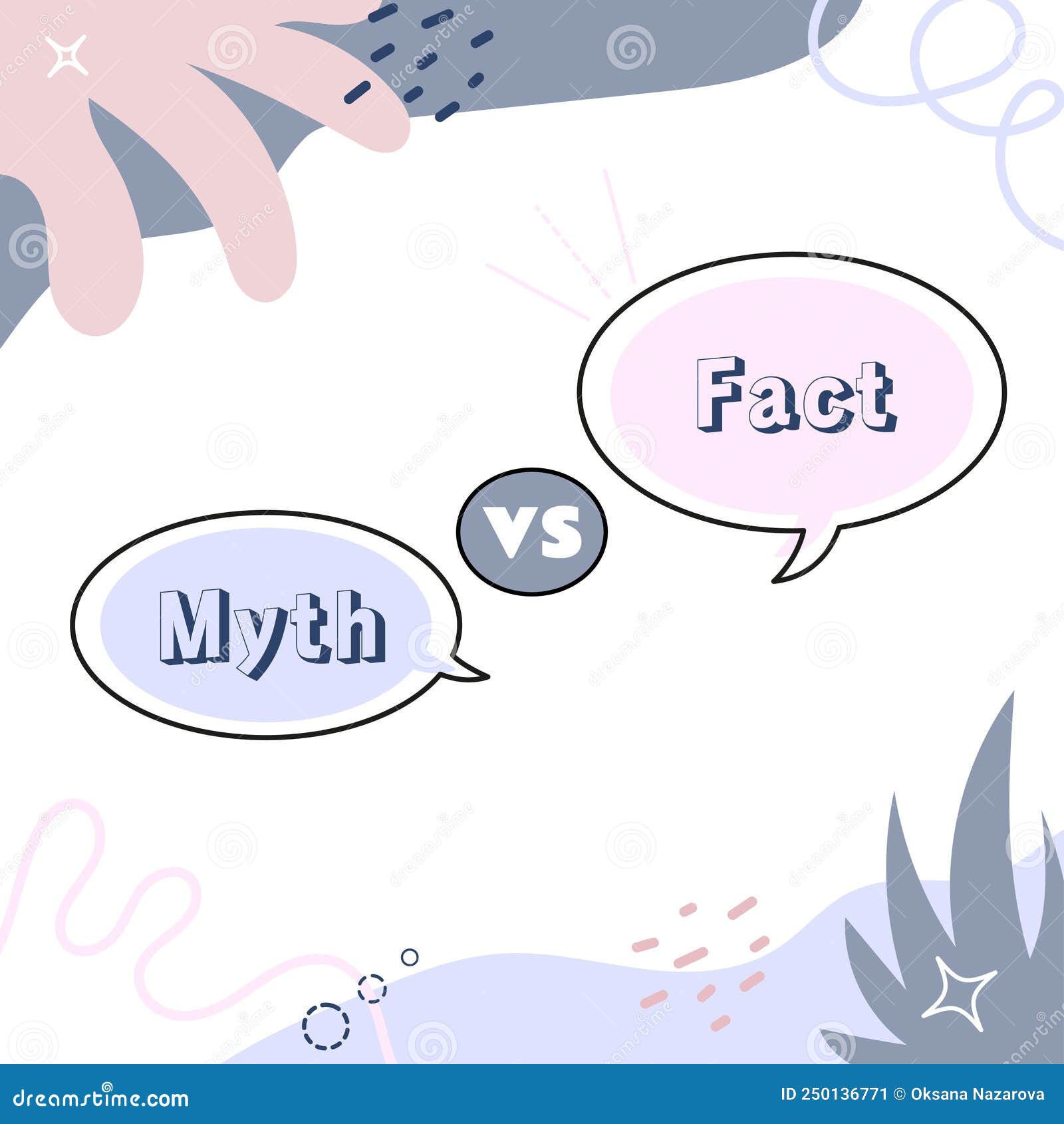Myth Versus Reality Words Showing False Mythology Vs Real Life - 3d ... Myth Versus Reality Words Showing False Mythology Vs Real Life - 3d ...