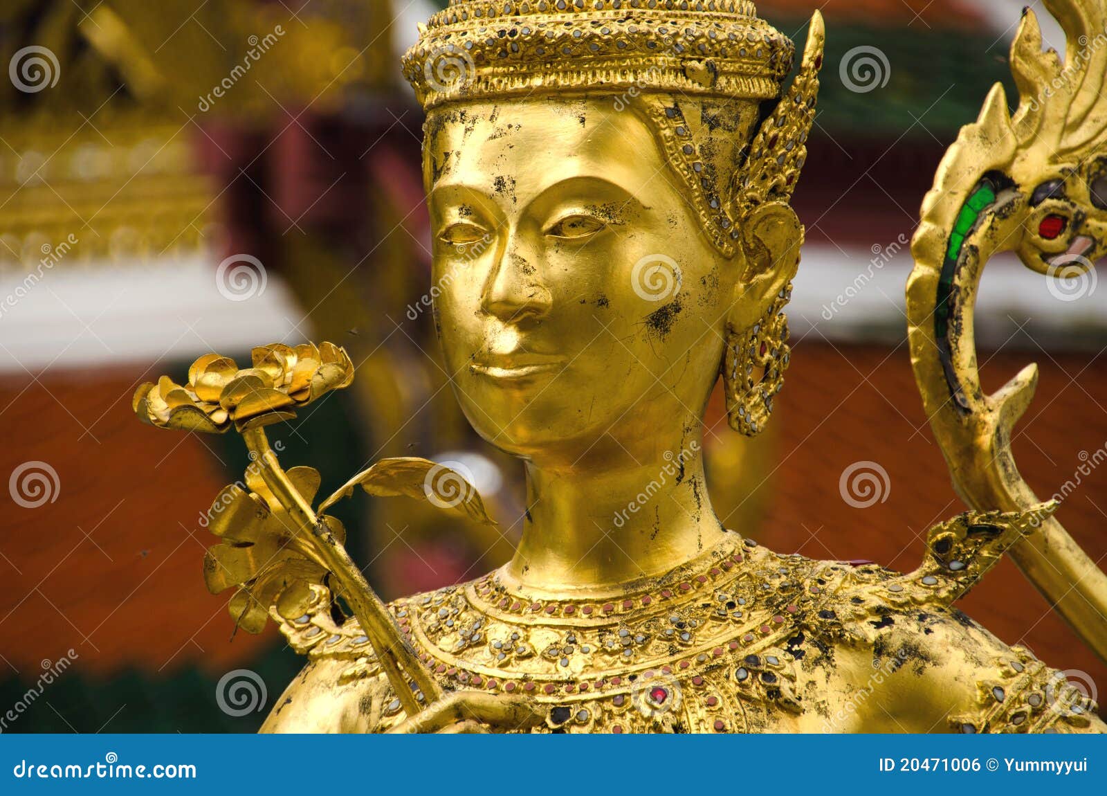 Mythic creature Kinnara stock photo. Image of grand, close - 20471006