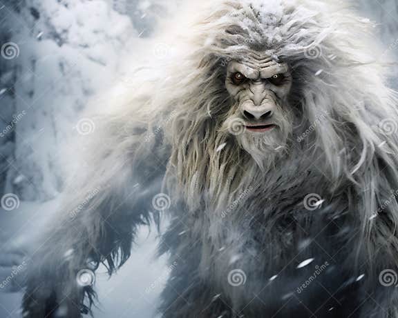 The Mythical Creature Called the Yeti is a Mythical Creature. Stock ... The Mythical Creature Called the Yeti is a Mythical Creature. Stock ...