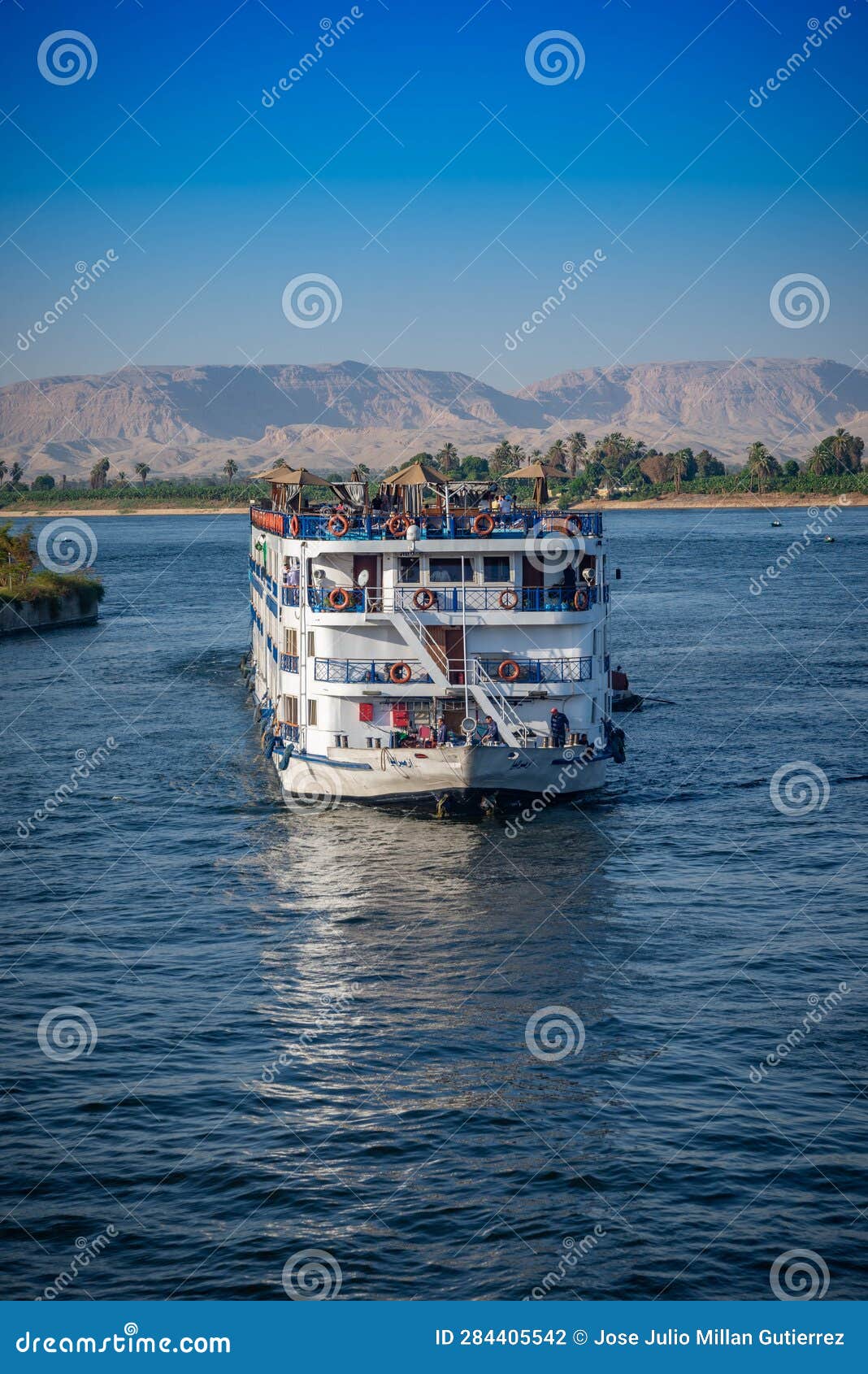 Mythical River of the Country of the Pharaohs in Egypt Stock Photo ...