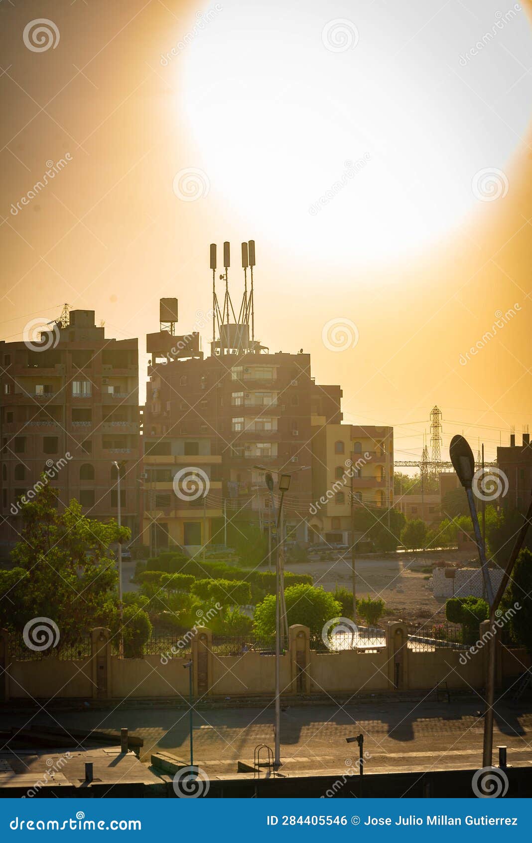 Mythical River of the Country of the Pharaohs in Egypt Stock Photo ...
