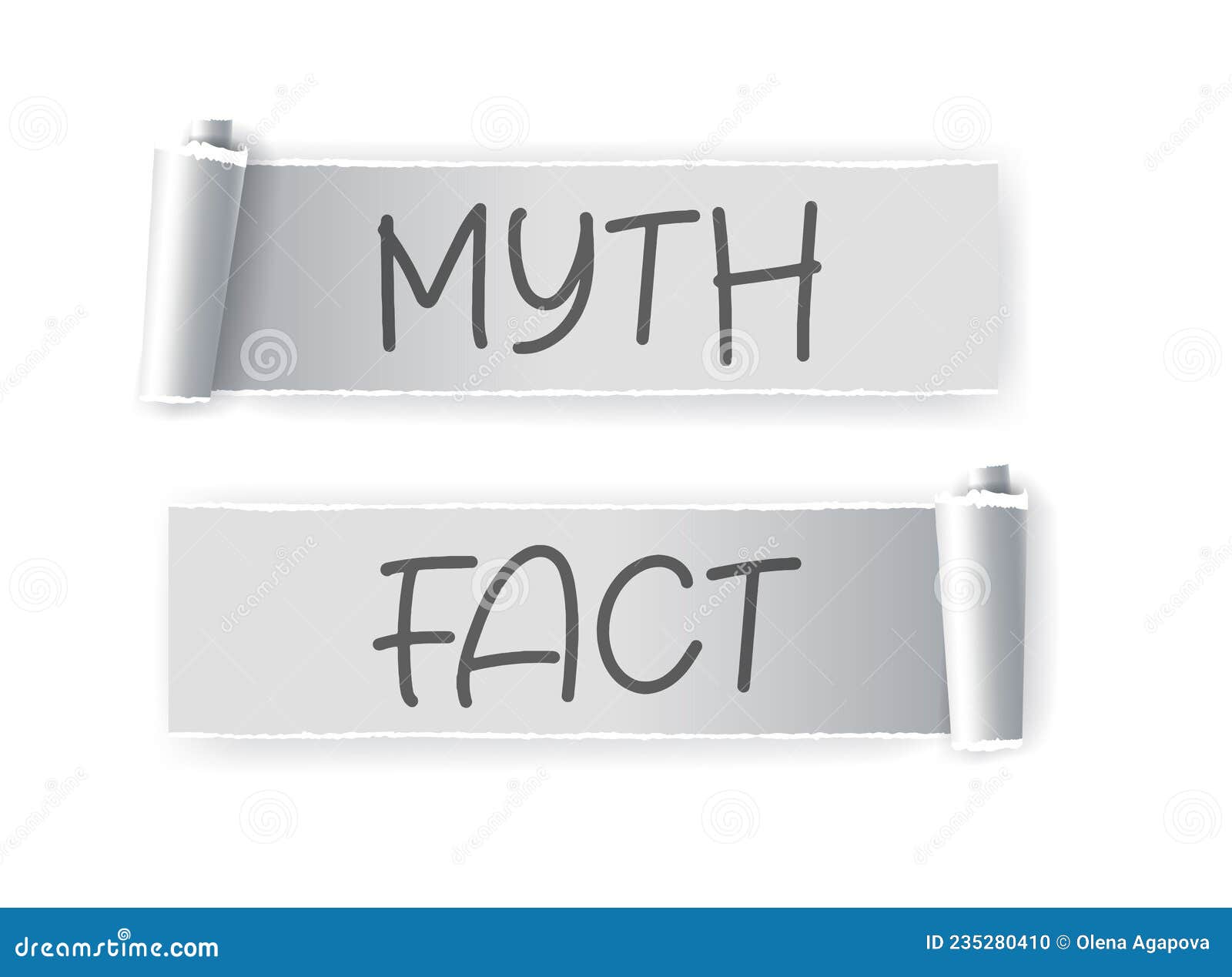 Myths and Facts Sign. Myths Vs Facts Header Design. True or False Facts ...