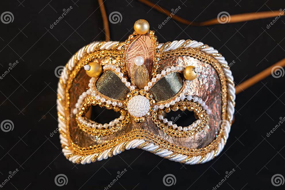 Máscaras Venecianas Del Carnaval Hecho A Mano Tradicional Foto De