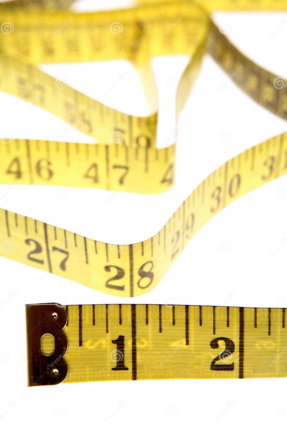 Måttband fotografering för bildbyråer. Bild av vitt, inomhus - 3344791