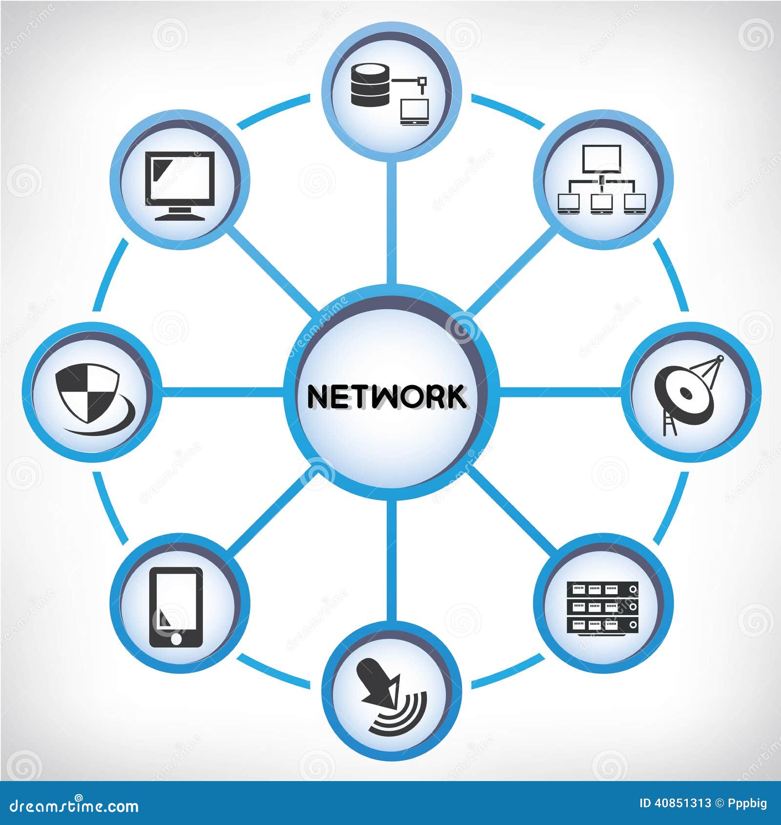 Nätverksdiagram stock illustrationer. Illustration av elektroniskt ...