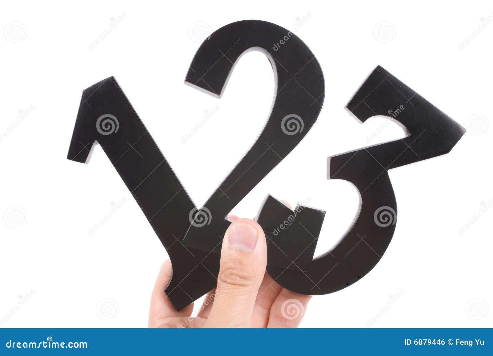 Número 123 foto de stock. Imagem de fundo, sinal, aprendizagem - 6079446