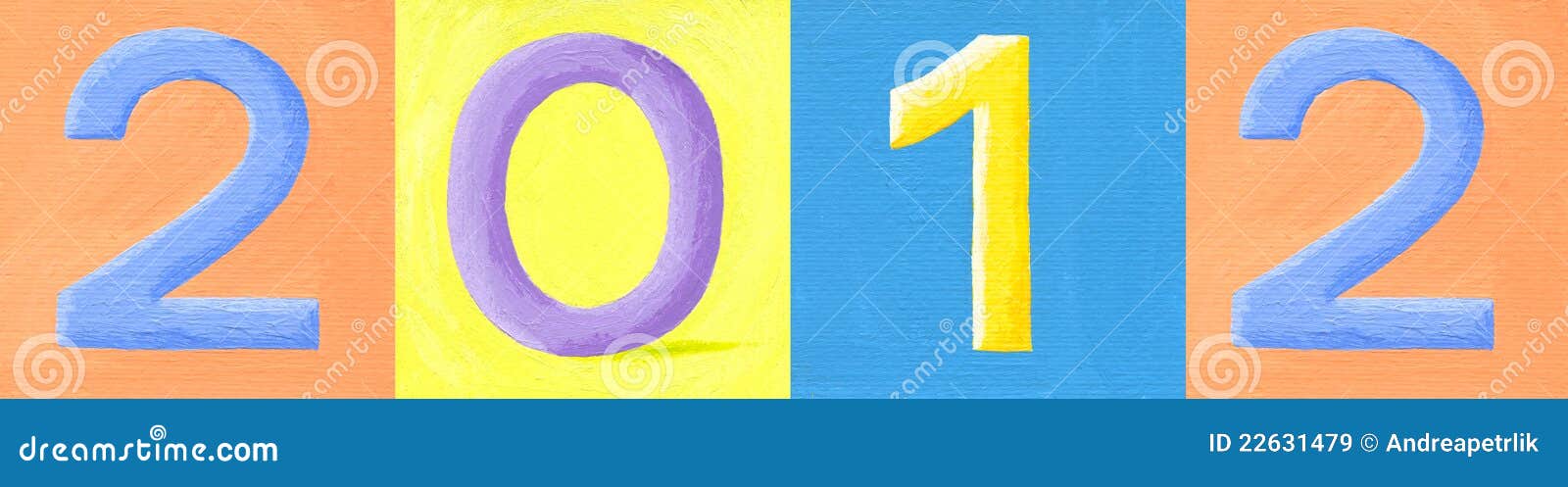 Número 2012 stock de ilustración. Ilustración de textura - 22631479