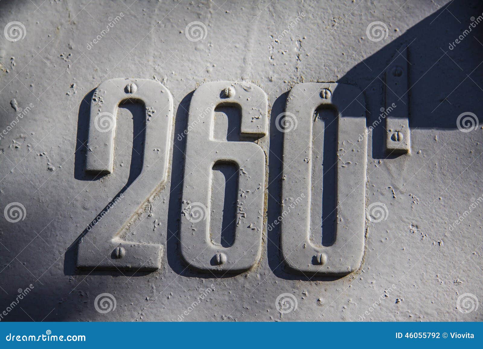 Número 260 foto de archivo. Imagen de puerta, frente - 46055792