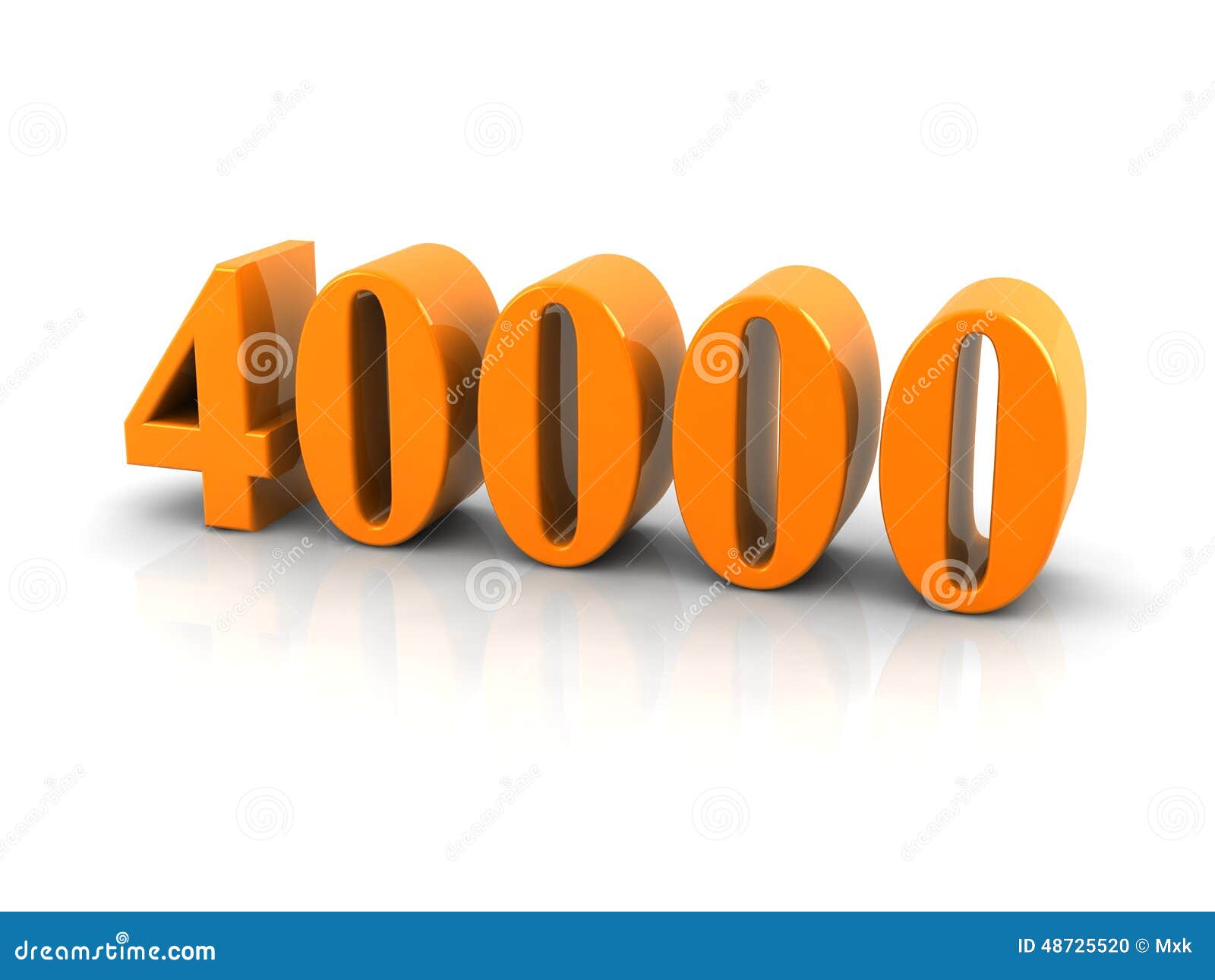 Número 40000 stock de ilustración. Ilustración de tres - 48725520