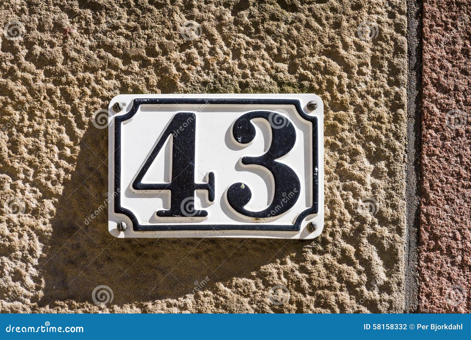 Número 43 foto de archivo. Imagen de gala, cuarenta, ciudad - 58158332