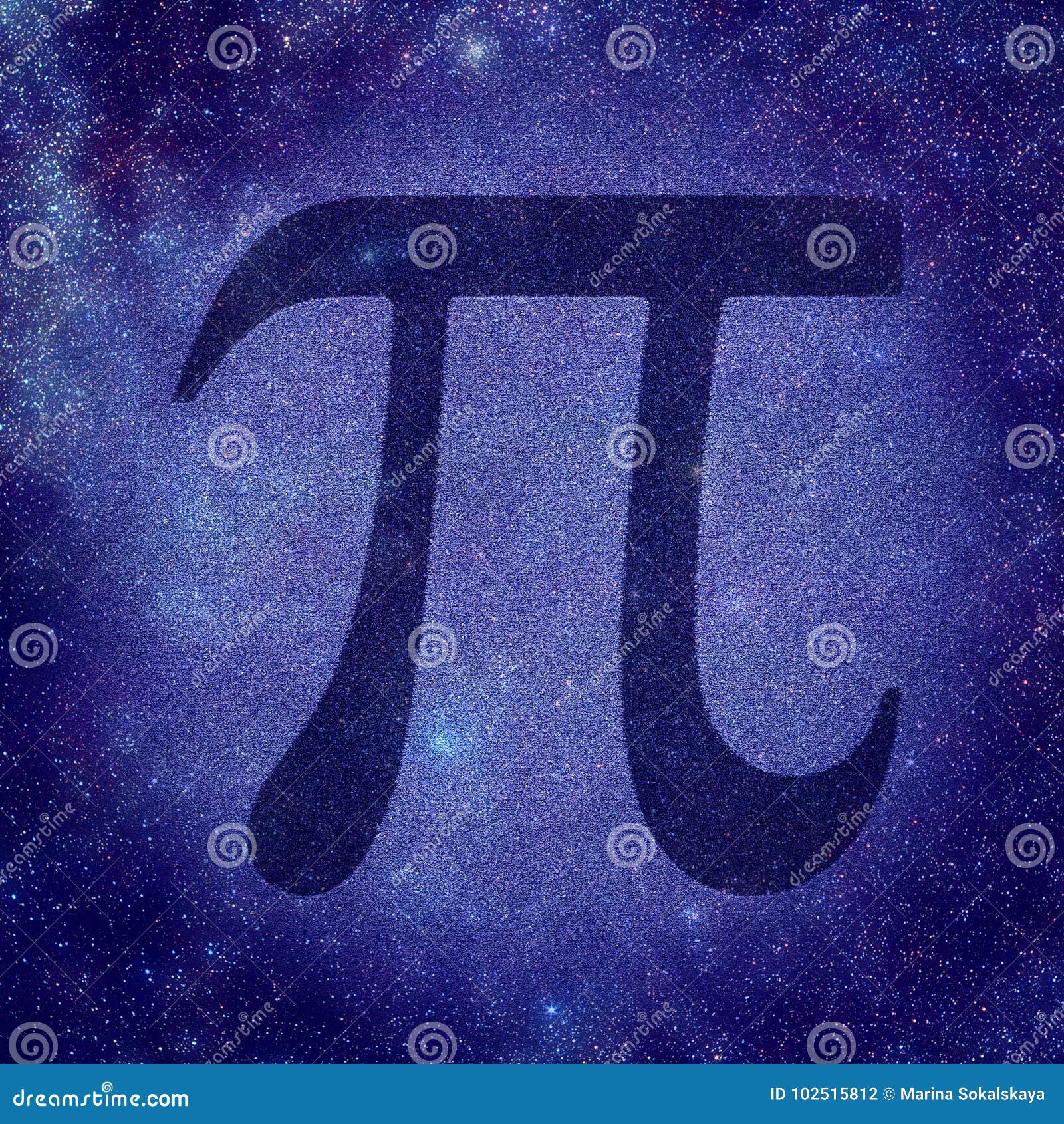 Número do pi ilustração stock. Ilustração de universidade - 102515812