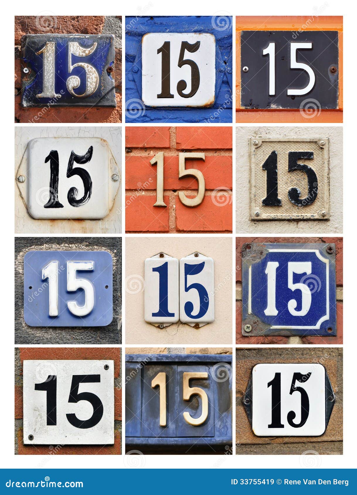 Números 15 imagen de archivo. Imagen de impar, fondo - 33755419
