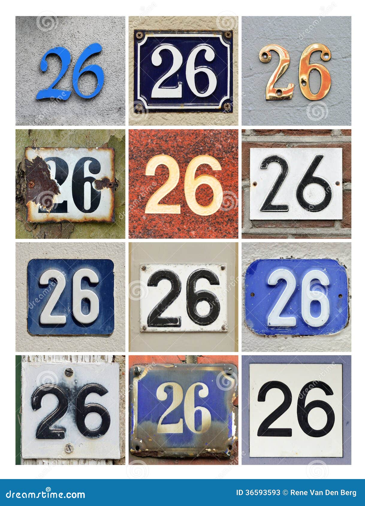 Números 26 imagen de archivo. Imagen de vendimia, glifo - 36593593