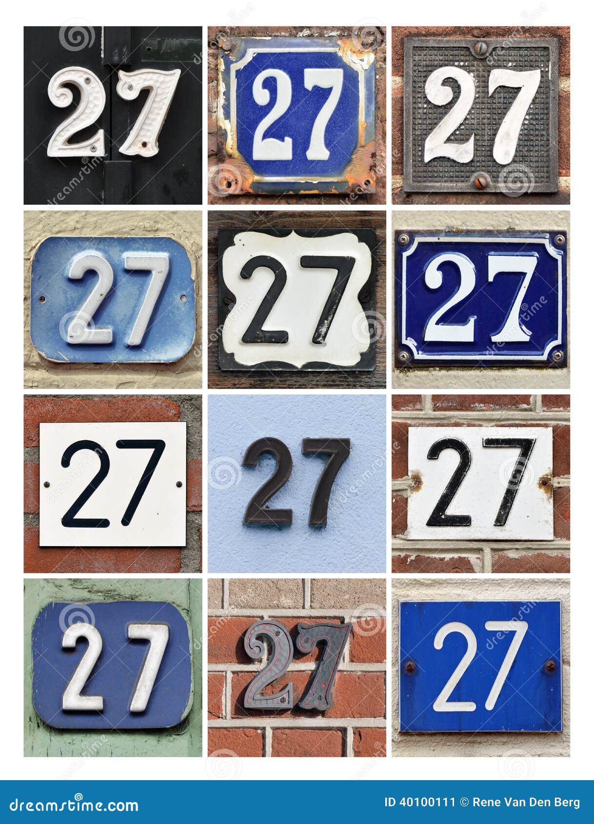 Números 27 imagen de archivo. Imagen de cuadrado, tipo - 40100111
