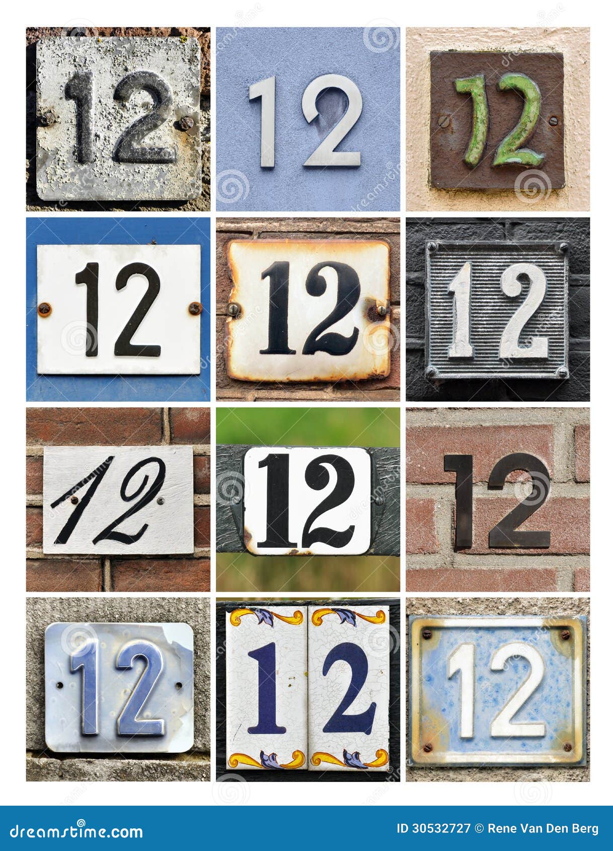 Números doze imagem de stock. Imagem de idade, casa, objetos - 30532727