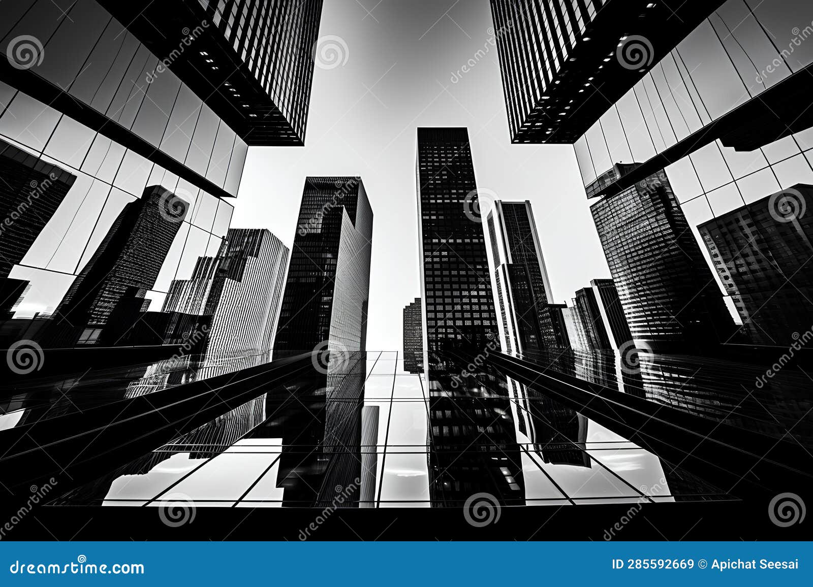 N the Heart of a Bustling Metropolis, a Striking Example of Modern ...