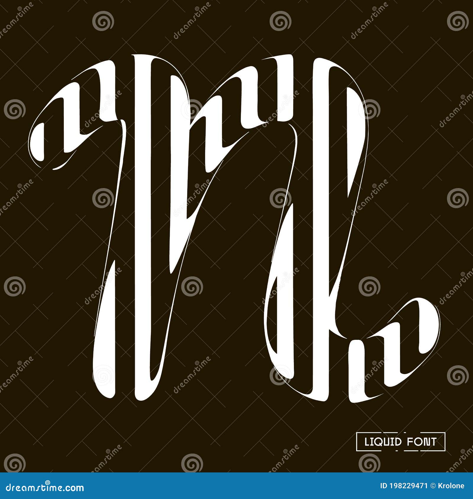 Z Letter Formed By Parallel Lines. A Letter Made Of Glass Through Which ...