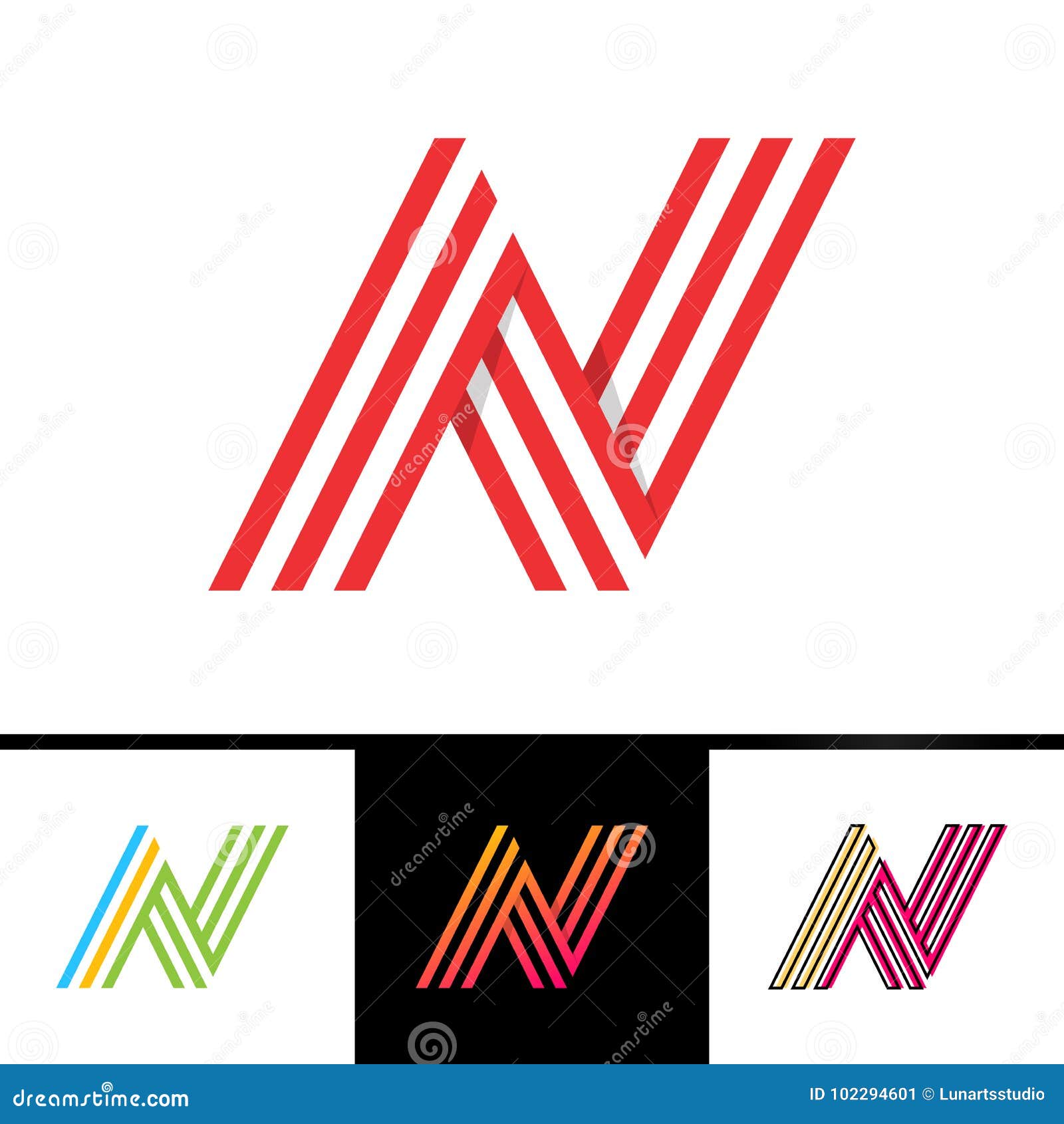 Z Letter Formed By Parallel Lines. A Letter Made Of Glass Through Which ...